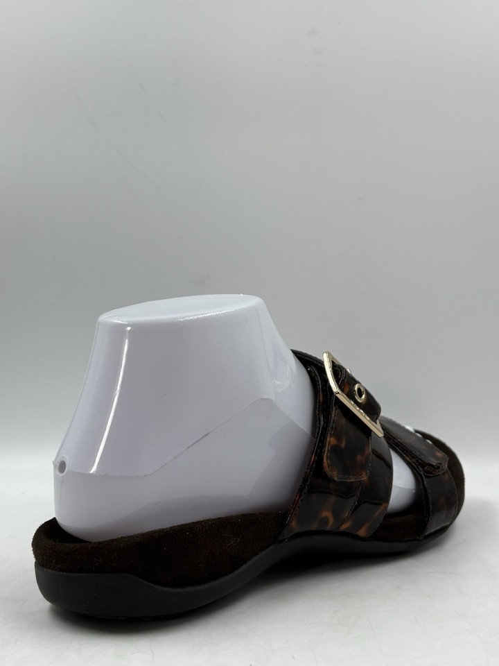 Vionic Women's Slip On Sandals Size 6 M Skylar Tortoise Shell Slip On Buckle | eBay