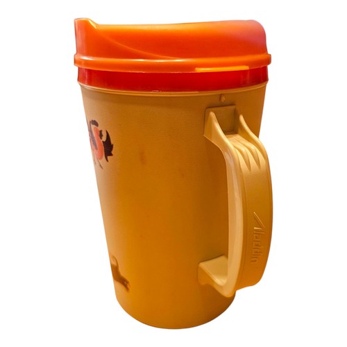 VINTAGE Bill Miller Bar-B-Q Texas Tea Bucket Aladdin Insulated Mug Cup ...