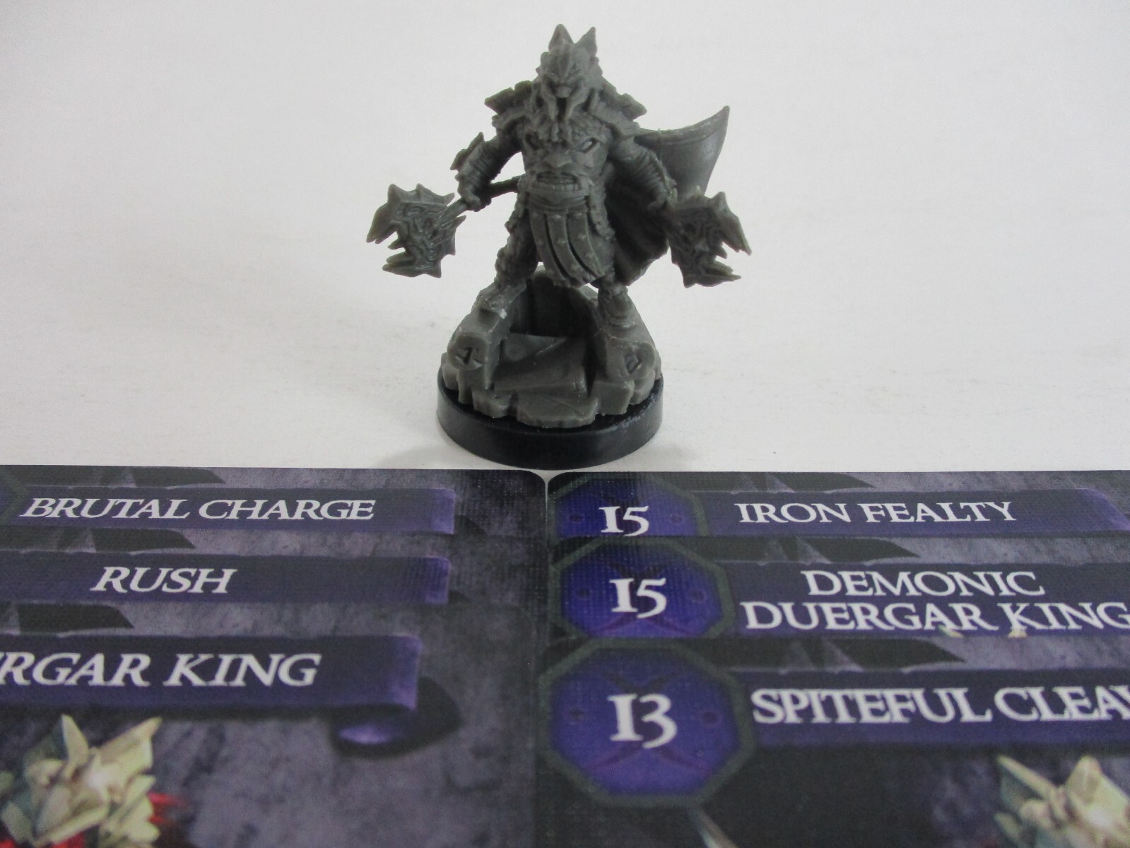 BARDSUNG: Legend of the Ancient Forge DUERGAR KING Mini & Cards NEW ...