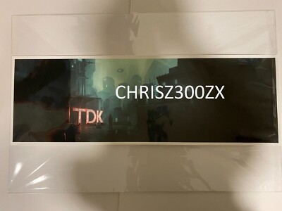 Blade Runner TDK Sign Jordan Buckner Poster Giclee Print Art 36x12 #1 ...