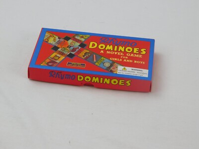 Rhymo Dominoes educational and fun Rhymoing words and pictures | eBay