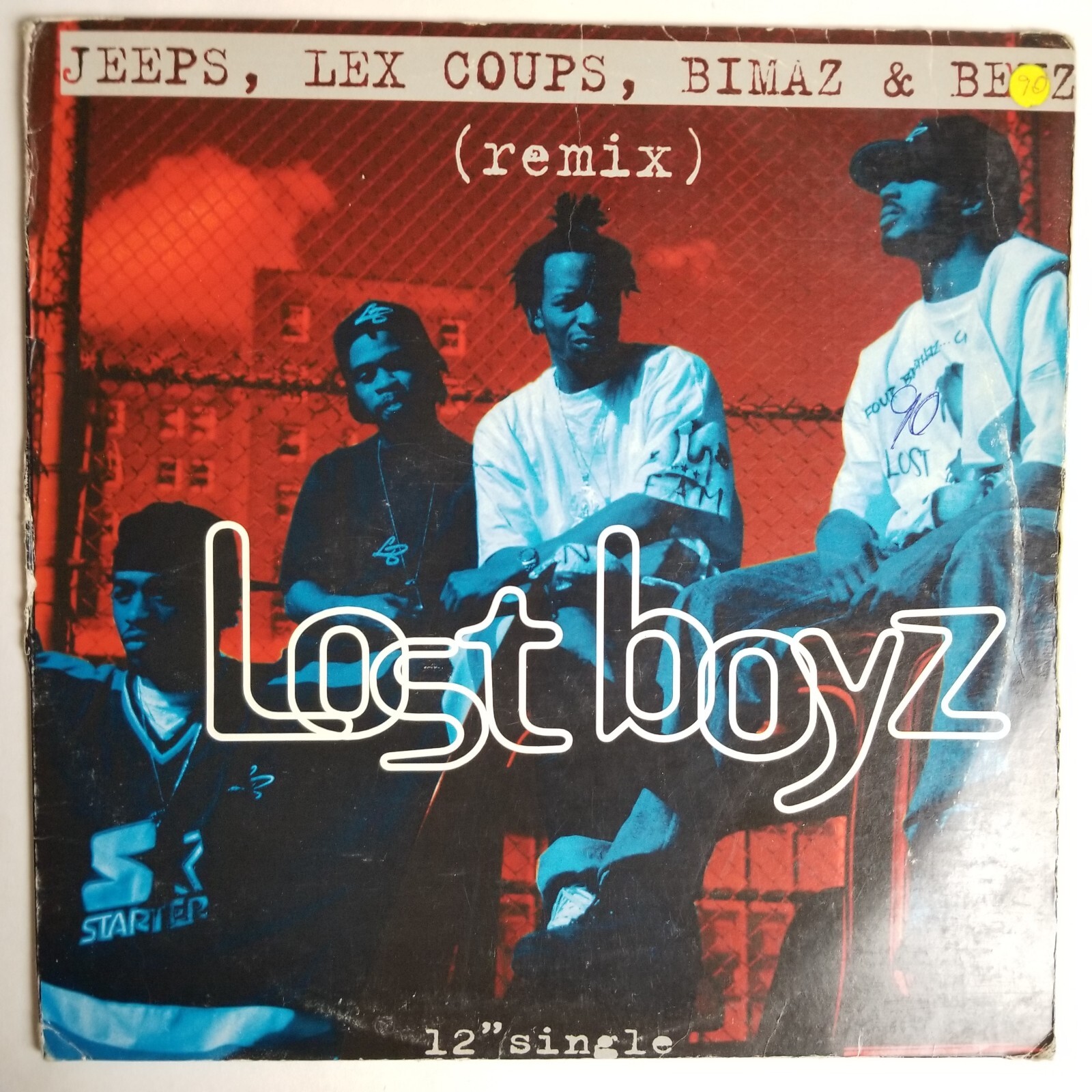 Lost Boyz Jeeps, Lex Coups, Bimaz & Benz (Remix) 12” Uptown UPT12-55063 ...