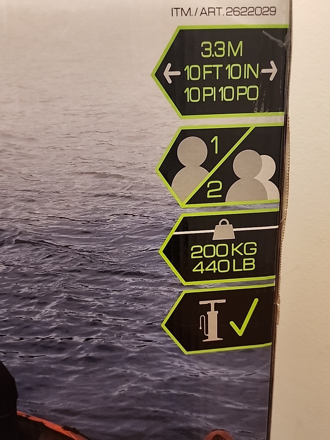 Tobin Sports Wavebreak Inflatable 2-person Kayak 821808047925 | eBay