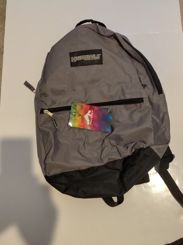 High Trails Equipment 15 inch Backpack Grey NWT | eBay