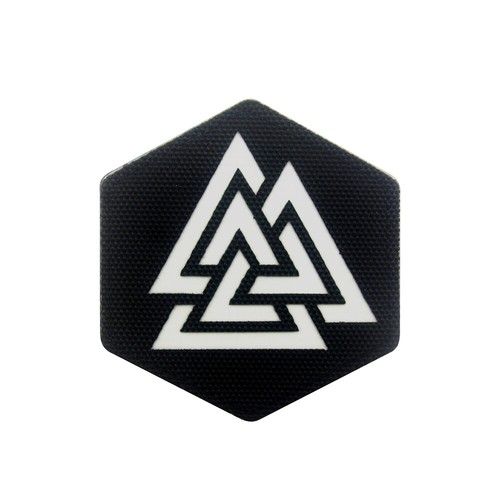 Glowing in Dark Viking Compass Vegvisir Hook Loop Patch Norse Rune ...