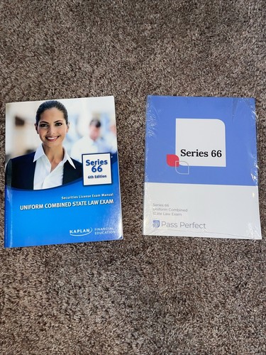 KAPLAN AND PASS PERFECT SERIES 66 SECURITIES LICENSE EXAM MANUAL | eBay