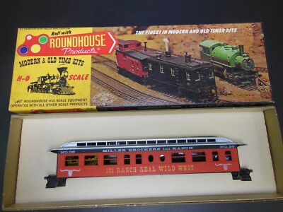 HO SCALE ROUNDHOUSE 5050 101 RANCH PULLMAN 50' BUSSINESS CAR KIT | eBay