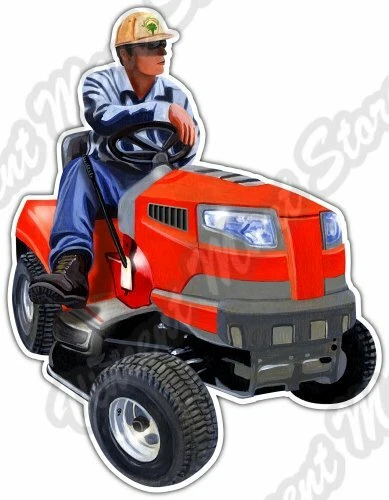 Lawn Mower Decal