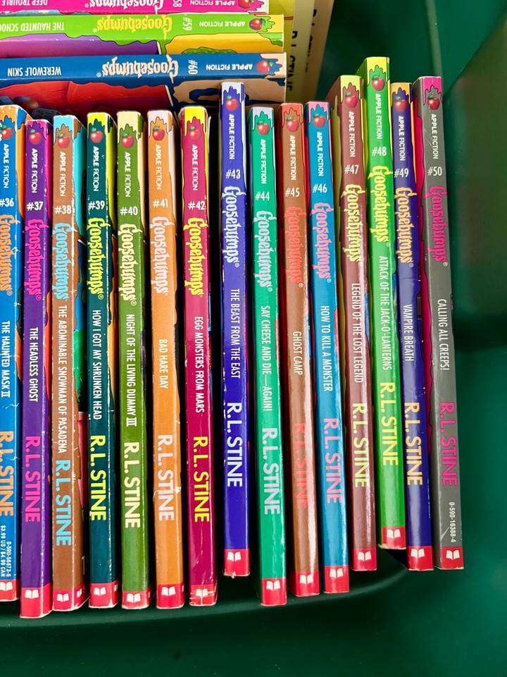Original GOOSEBUMPS Books *CHOOSE YOUR OWN* - R.L. Stine - w/ 1st ...
