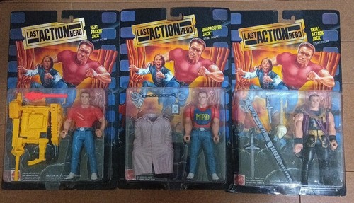 Last Action Hero Figure 3 Pieces Together Amtoy Arnold Schwarzenegger ...