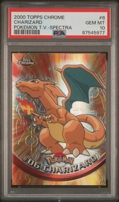 Pokemon TCG Charizard #6 Pokemon T.V.-Spectra PSA 10 | eBay