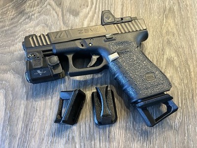 Glock 19-17 Ranger Magazine Baseplates +0 for Glock OEM Magazines — 3 ...