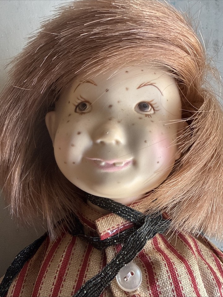 Two Kalico Kids “Toby the Newsboy” Boy Doll 18" and Girl Doll by ...