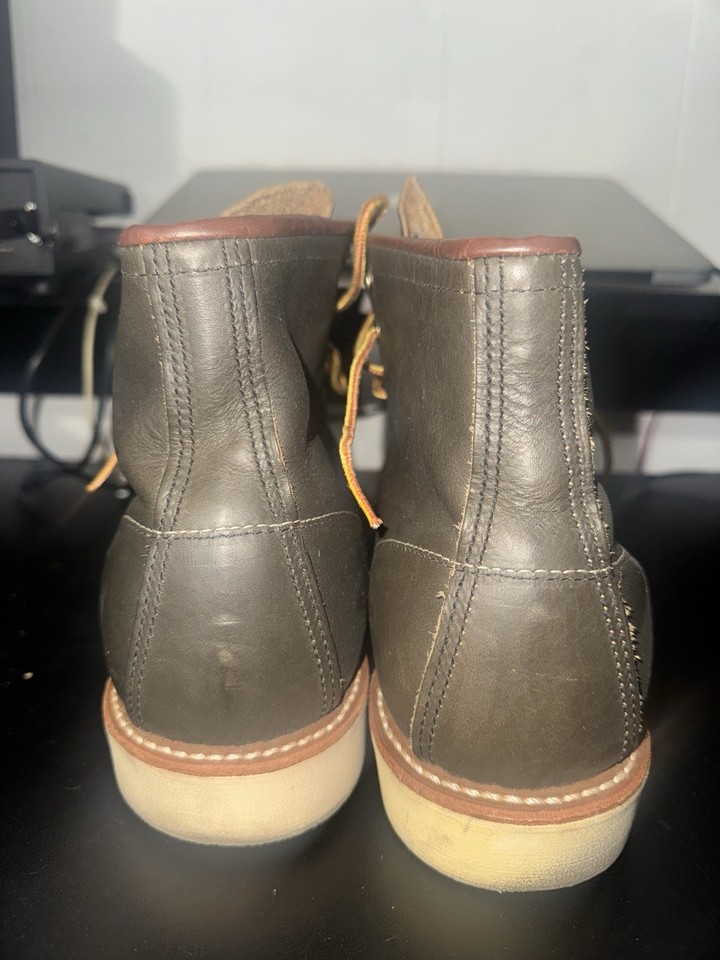 Red Wing Moc Toe 8180 "Kangatan" Olive Green 12 D | eBay