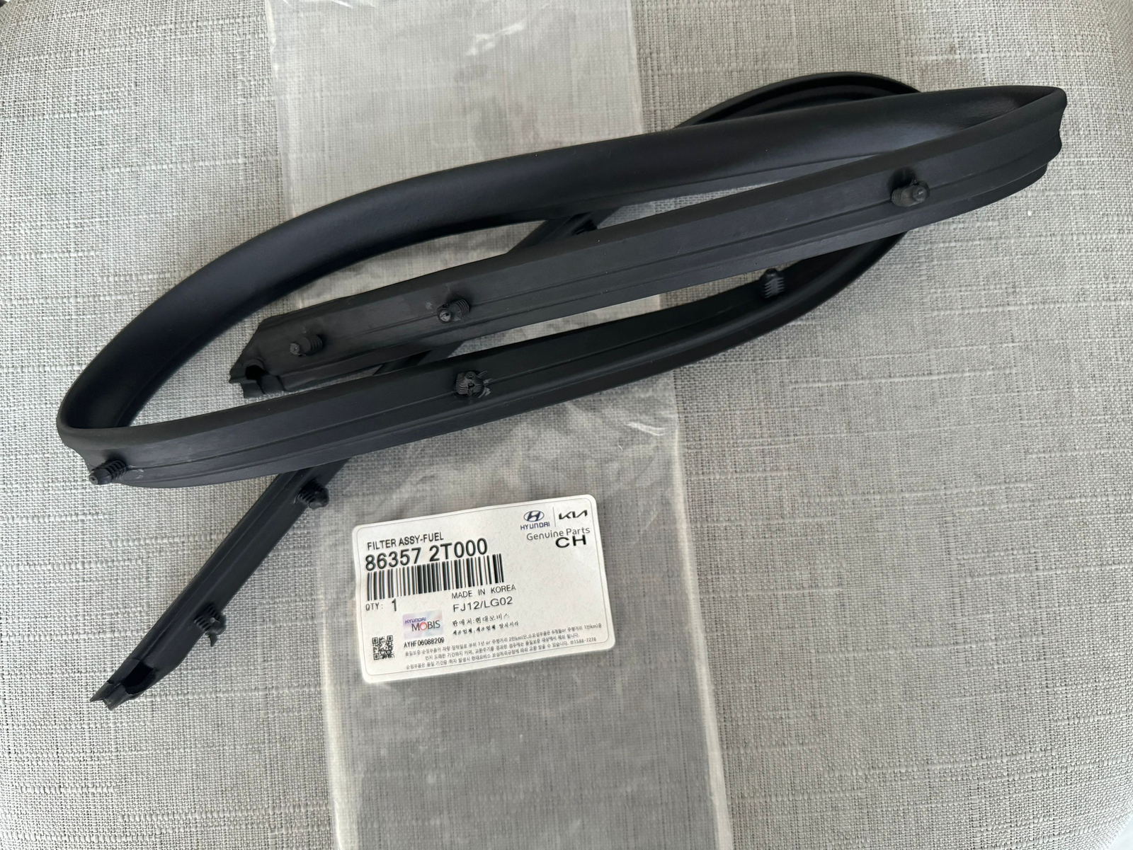 Front Bumper Trim Hood Sealing Strip 86357-2T000 Fit For Kia Optima ...