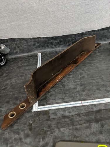 Vintage Church Pew Book Rack w/ Communion Cup Holder - Decor | eBay