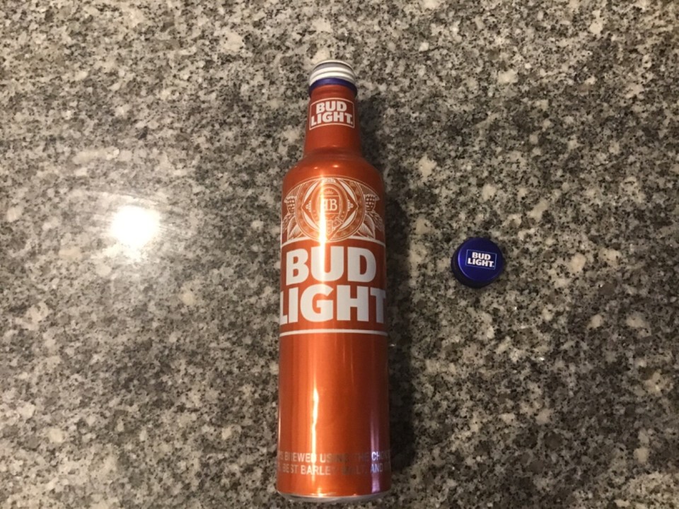 BUD LIGHT Aluminum Beer Bottle NCAA 2022 UNIVERSITY of TEXAS LONGHORNS ...