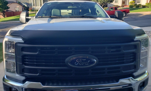 EGR Matte Black Hood Protector Bug Shield Deflector for 2023-2024 Ford ...