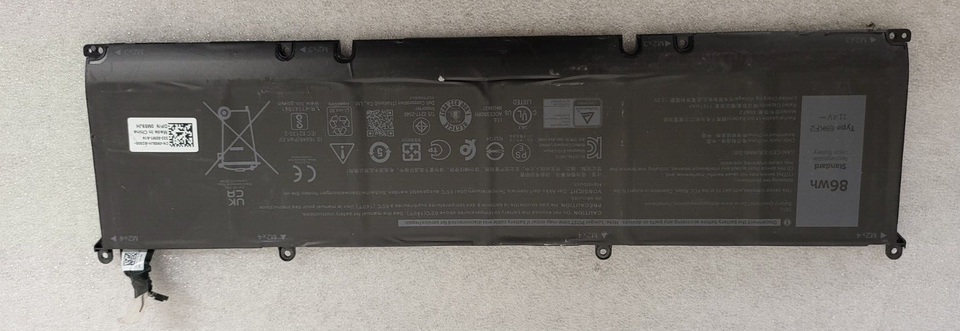 OEM DELL Inspiron G7 7500 6-Cell 86Wh 69KF2 BATTERY 0M59JH, M59JH, CN ...