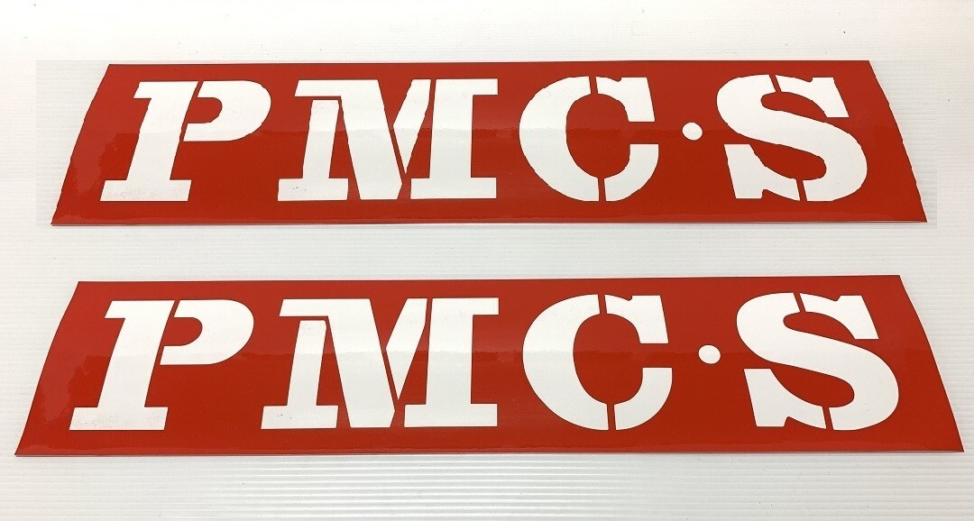 PMCS sticker large size 2 piece set for Nissan GC110 KGC10 KPGC10 GTR ...