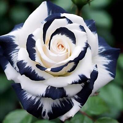20pcs Rare Black & White Rose Seeds Non GMO Heirloom Garden | eBay