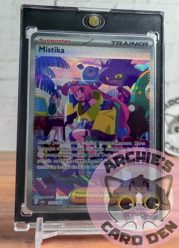 Pokemon Card Indonesia Mistika (Iono) Secret Alternate Art Foil NEAR ...