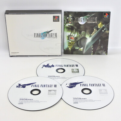 FINAL FANTASY VII 7 FF7 PS1 Playstation For JP System 1301 p1 | eBay