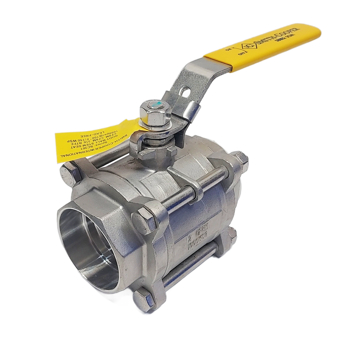 Smith-Cooper SC301SWG 2 inch 316 Stainless Socket Weld Ball Valve 1000 ...