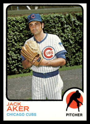 1973 Topps Jack Aker #262 Chicago Cubs Baseball Card READ | eBay