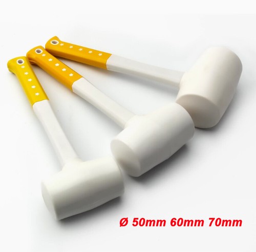 Rubber Mallet Hammer Shaft Grip Handle DIY Camping Paving Tool Ø 50mm ...