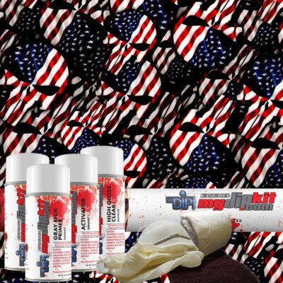 MYDIPKIT Hydro Dipping Water Transfer Print KIT DD-905 Punisher | eBay