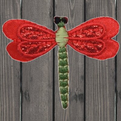 Dragonfly Embroidered Patch — Iron On | eBay