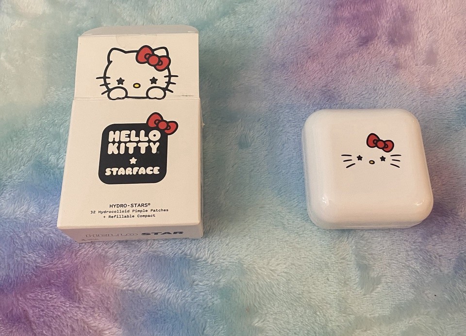 Hello Kitty Starface Hello Kitty Compact 32 Pimple Patches Limited New ...