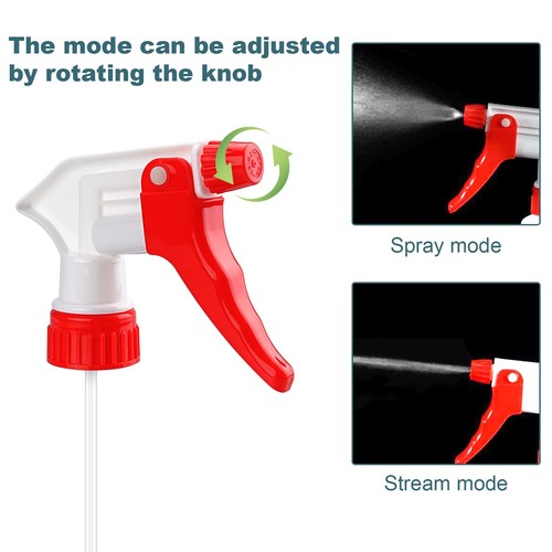 Spray Bottle Nozzles Plastic Heavy Duty Trigger Spray Nozzle 8Pcs ...