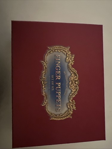 Restoration Hardware Murdock & Ross Finger Puppets ~ Set of 6 Circus ...