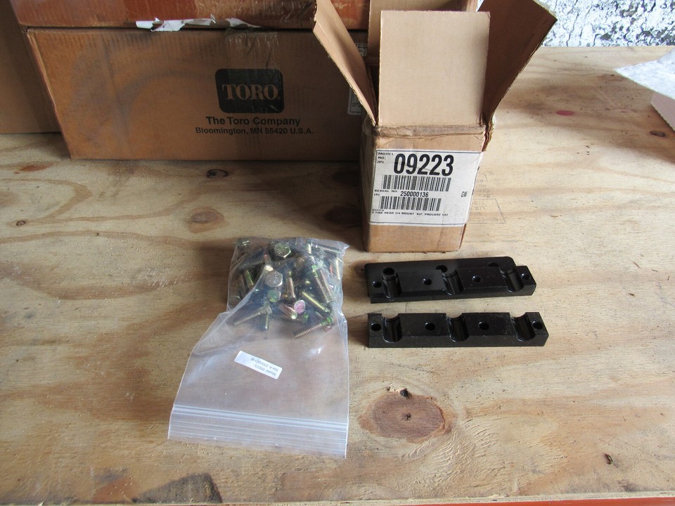 Toro Pro Core 648 Aerator - 3 Tine Head Mounting Tine Kit 3/4", (Part ...