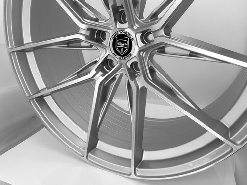4 Wheels HP1 22 inch STAGG Silver Rims fits DODGE CHALLENGER SRT DEMON ...