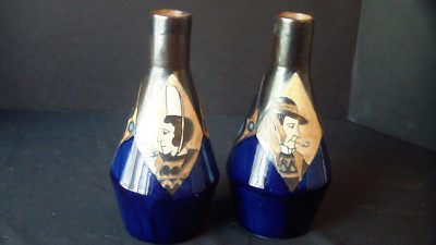 A Lovely Pair Of French HB Quimper Odetta Vases | eBay