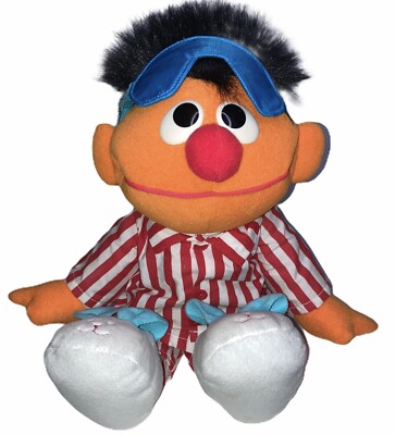 Vintage 1996 Tyco Sesame Street Sleep & Snore Ernie Talking & Singing ...