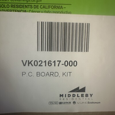 021617-000 Viking Refrigerator PC Board Kit | eBay