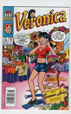 Veronica #128 Dan Parent GGA Archie Comics 2002 Newsstand Variant Good ...