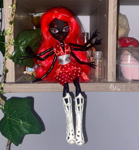 Black WYDOWNA Spider Doll Horror Doll High Quality Monster Doll Demon ...