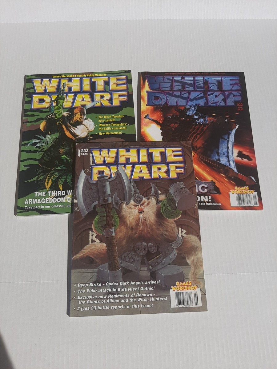 White Dwarf Magazine Back Issues