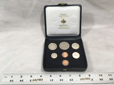 (1) Royal Canadian Mint 1971 Double Penny Set - Slight Tarnish on the ...