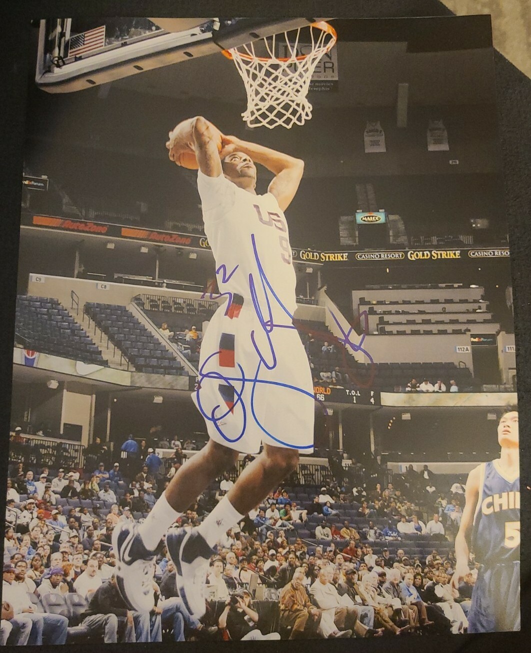 OJ MAYO SIGNED 11X14 PHOTO LEBRON USA TEAM DUNK NBA W/COA+PROOF | eBay