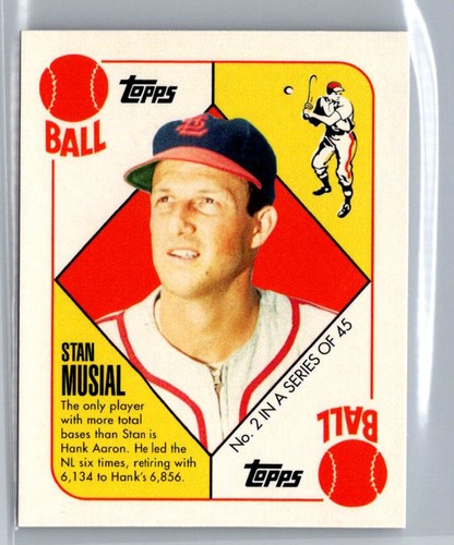 2010 Topps #2 Stan Musial 1951 Blue Back | eBay