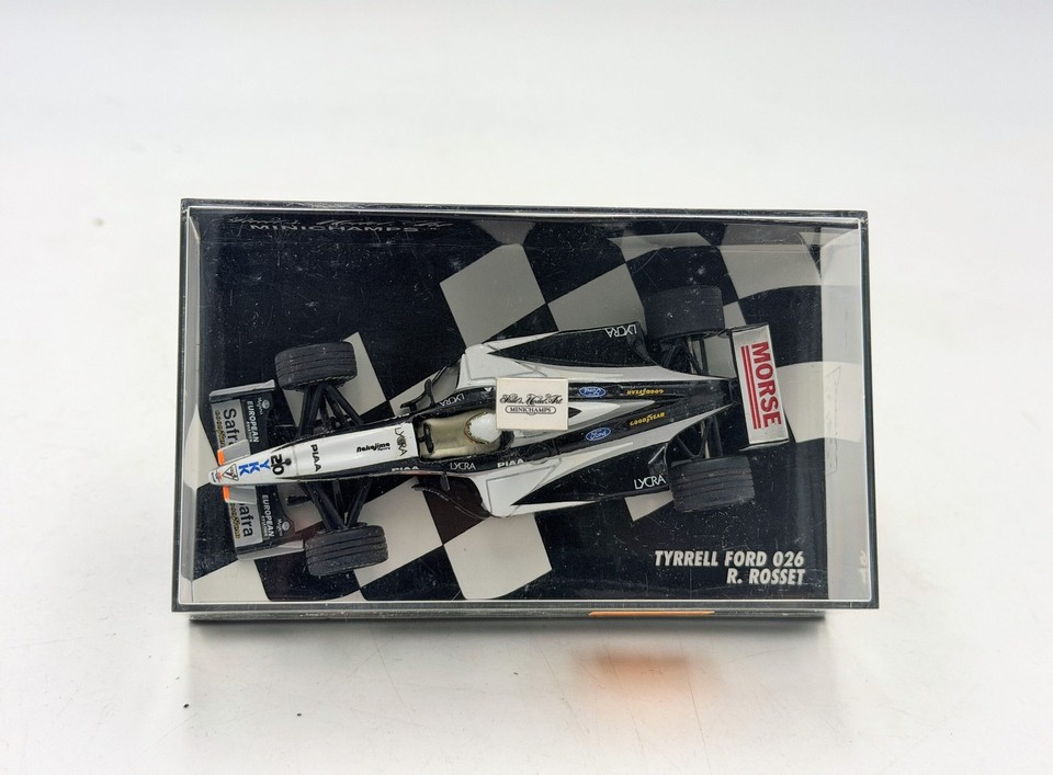 Die Cast 1/43 " Tyrrell Ford 026 R. Rosset " MINICHAMPS | eBay