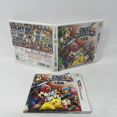 Super Smash Bros 3DS (Nintendo 3DS 2014) US Case & Manual - NO GAME | eBay