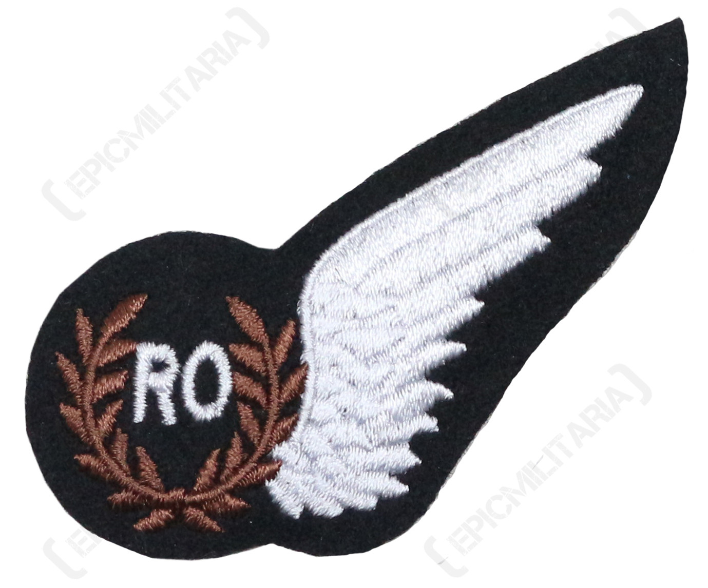 RAF Radio Operators Wing - WW2 Repro Pilot Airman Badge Patch RO Wings ...