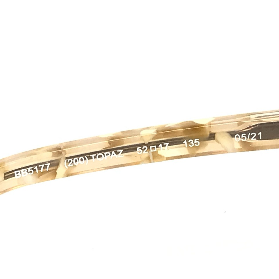 Bebe Eyeglasses Frames BB5177 200 TOPAZ Floral Brown Gold Crystals 52 ...